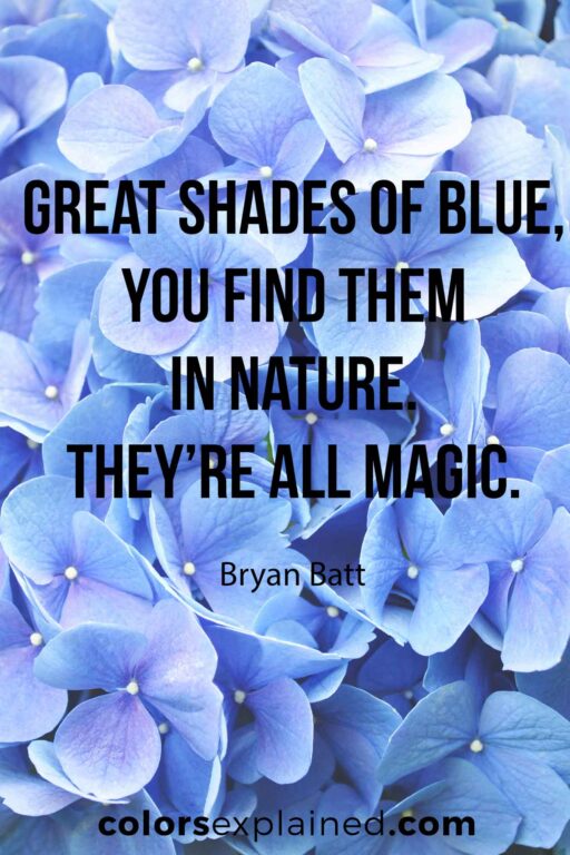 72 Quotes About Blue to Soothe Your Day (2026) • Colors Explained