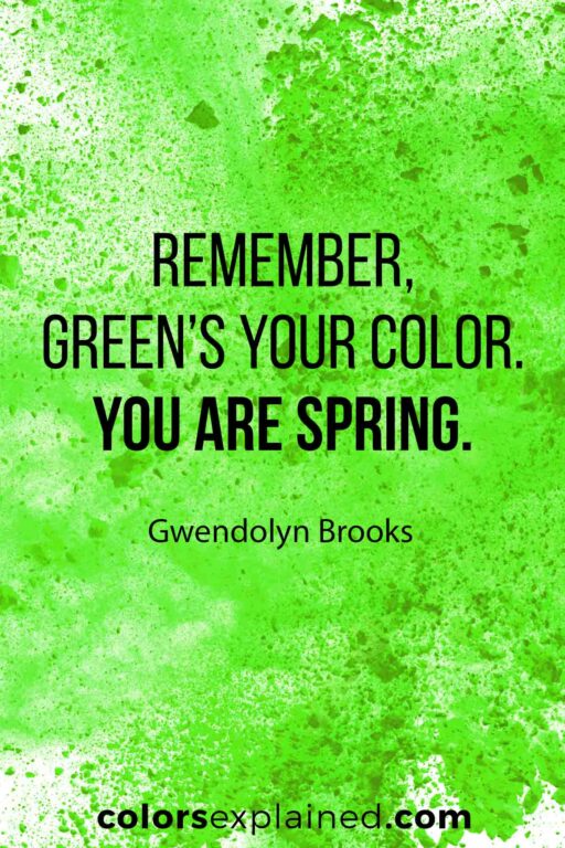 76 Quotes About Green to Inspire You • Colors Explained