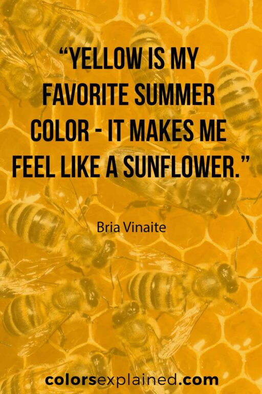 76 Quotes About Yellow to Brighten Your Life (2022) • Colors Explained