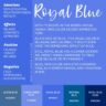 Meaning of the Color Royal Blue And Its Symbolism (2024) • Colors Explained