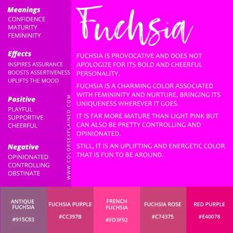 Meaning of the Color Fuchsia And Its Symbolism (2023)